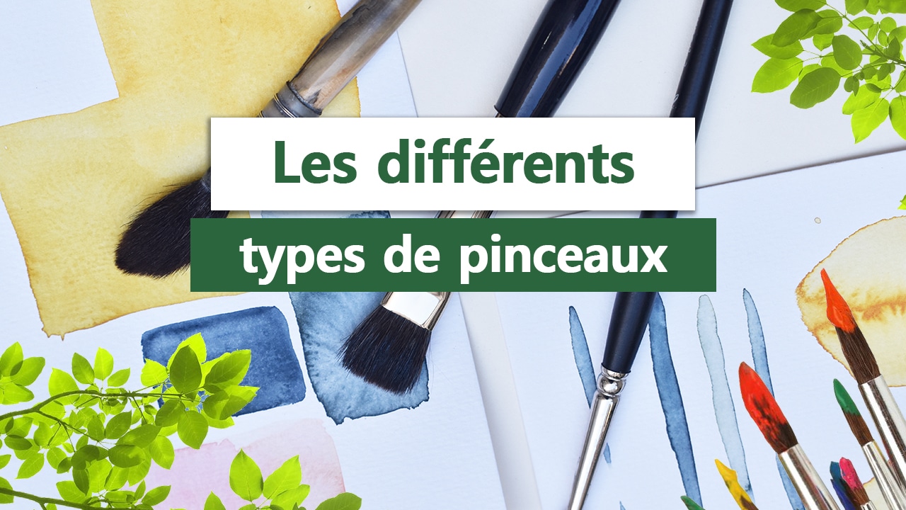 Les formes de pinceaux - Pinceau Peinture