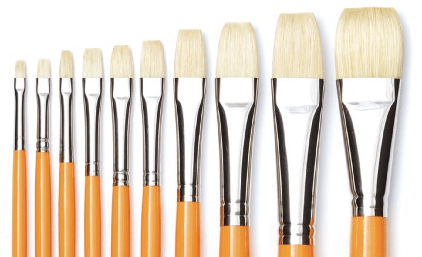 Guide : Les types de poils de pinceaux et leurs utilisations